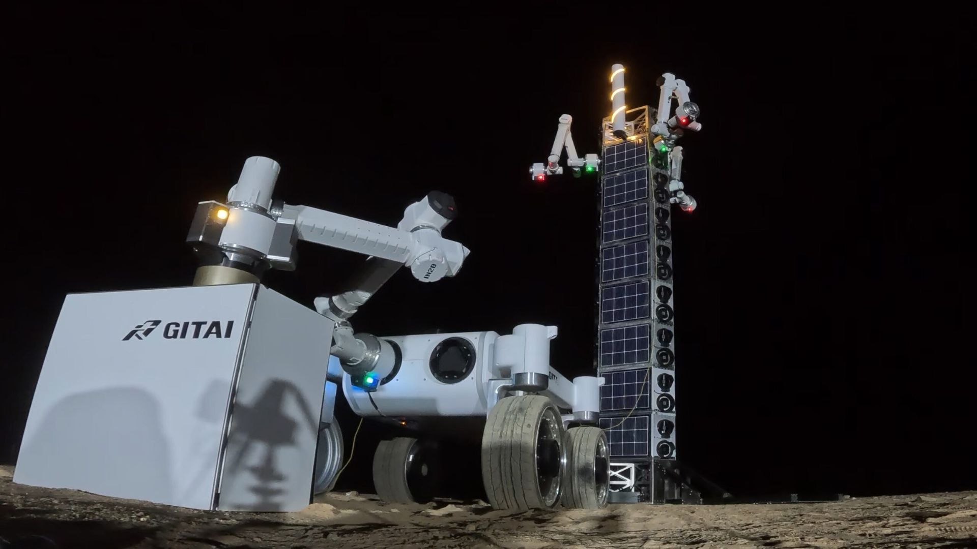 GITAI Successfully Demonstrates Lunar Communications Tower Construction ...